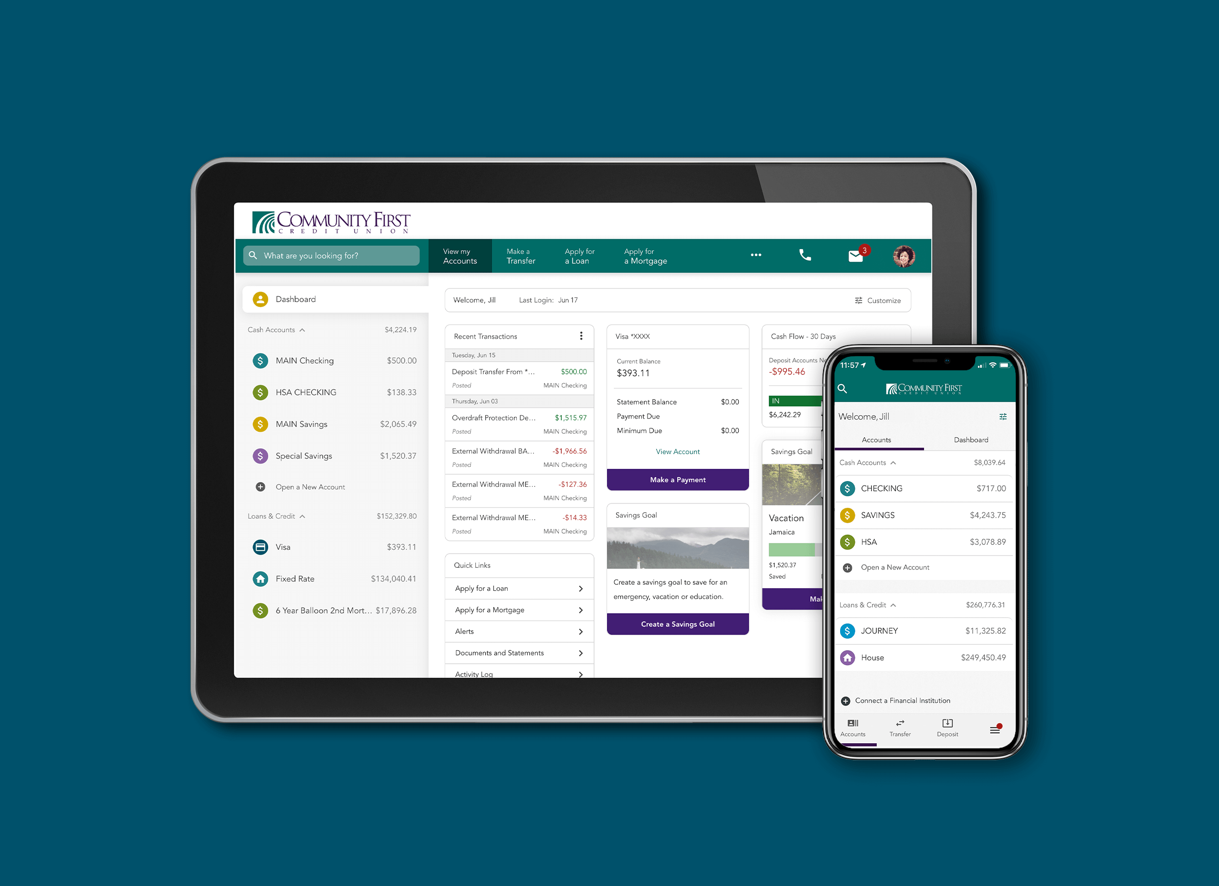 Digital Banking - Community First Credit Union